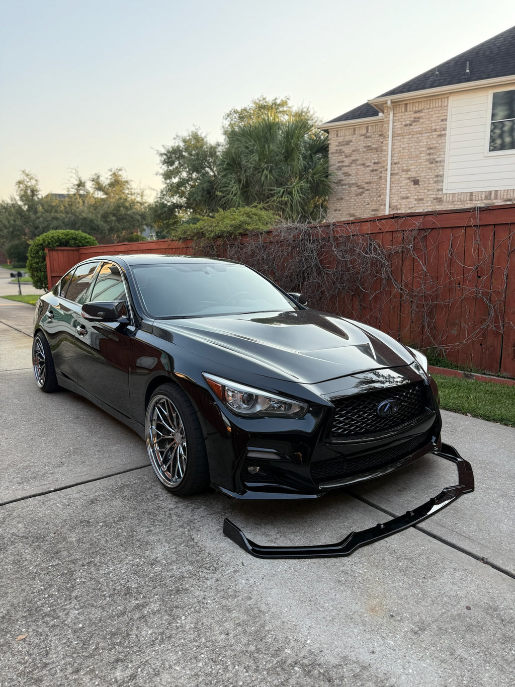 MyVQParts 2018-2024 Infiniti Q50S Sport Premium Glossy Bl...