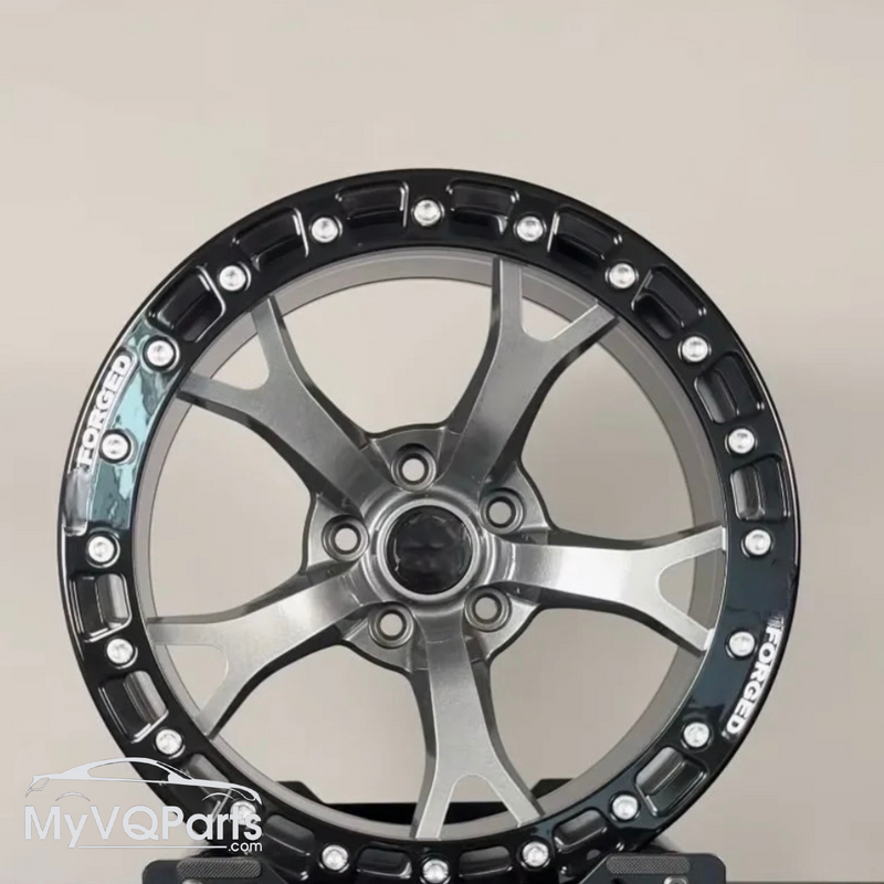 MyVQParts OE+ Forged Nismo Style Beadlocks – Ultimate Custom Wheels fo