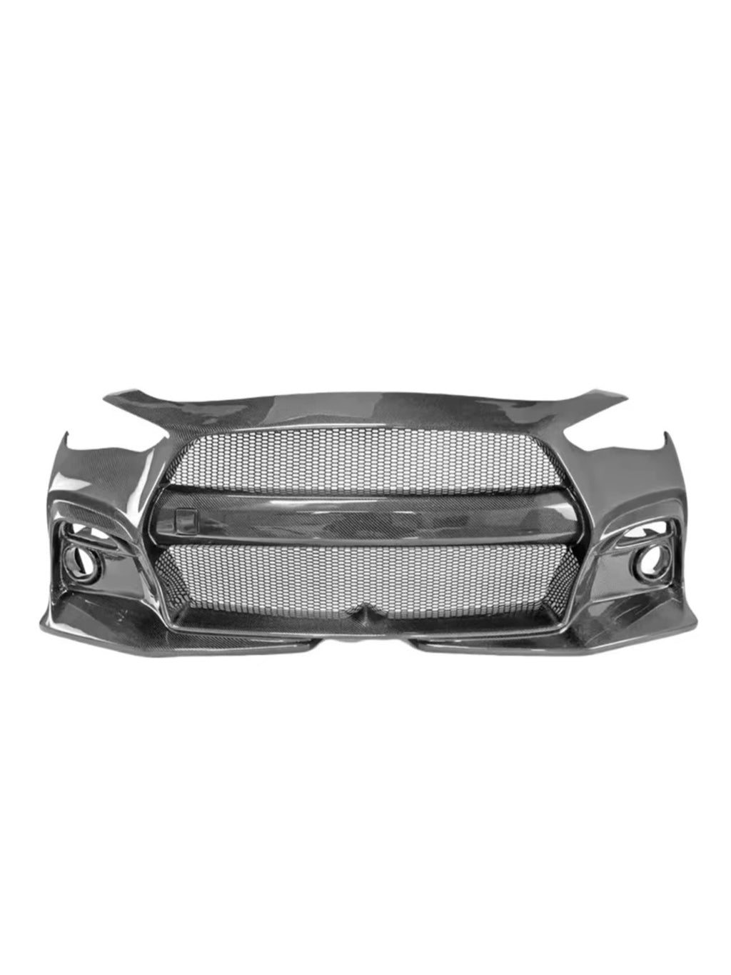 MyVQParts GTR Blitz Style Full Carbon Fiber Front Bumper ...