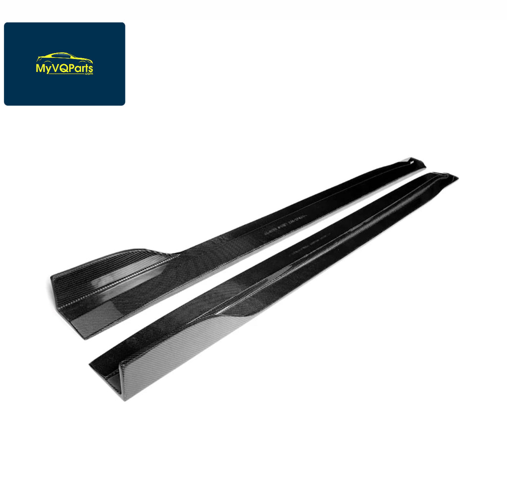 G37 Coupe Carbon Fiber Side Skirts | MyVQParts