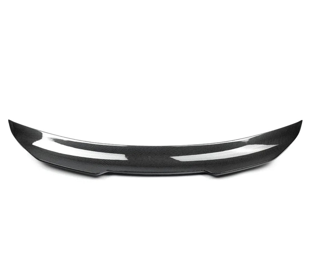 Duckbill Trunk Spoiler “M Style” Real Carbon Fiber Wing f...