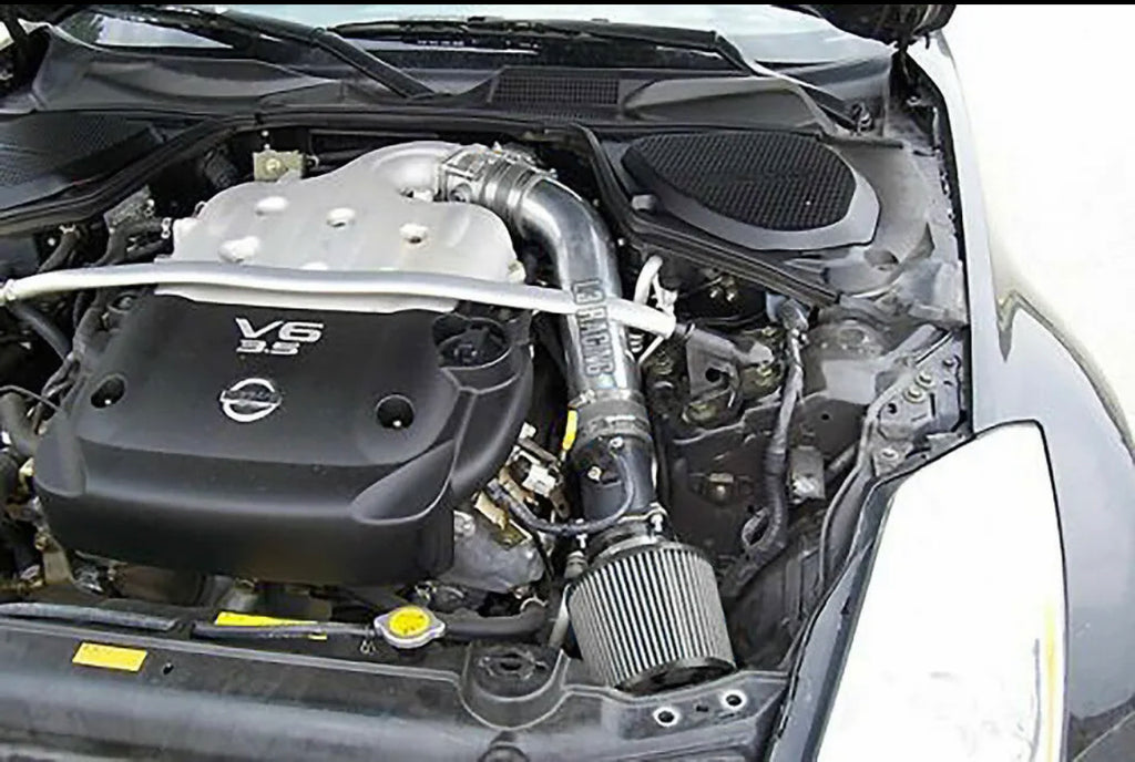 SPORT AIR INTAKE KIT+BLACK FILTER For Nissan 03-06 350Z