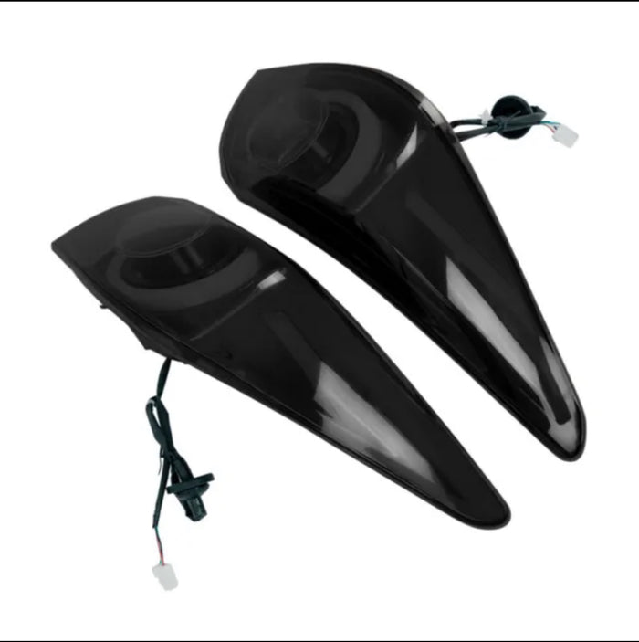 2018+ INFINITI Q50 Smoked Skyline V37 400R Style LED Infinite halo RGB